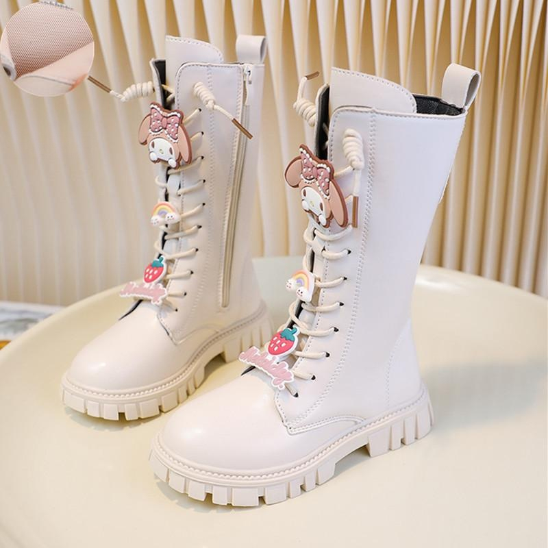 Leather Kids knee boots for kids girls Leather Boots Long Boots for ...