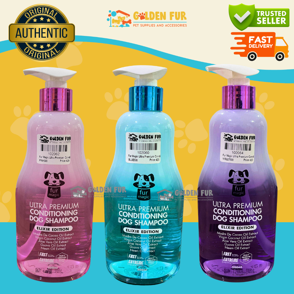 Fur Magic Dog Shampoo 500ml | Shopee Philippines