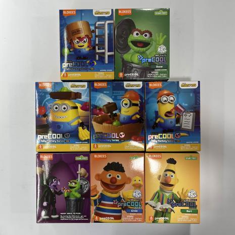 BLOKEES preCOOL SESAME'S ST, MINIONS MODEL KIT COLLECTION | Shopee ...