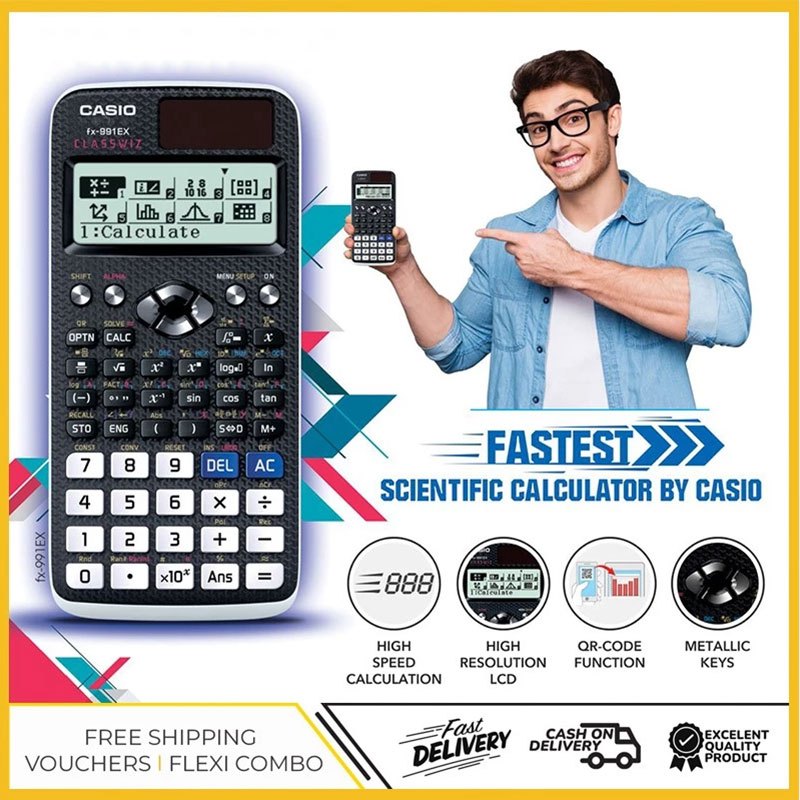 Scientific Calculator FX-991EX FX-991ES Plus 82MS Function Calculator ...