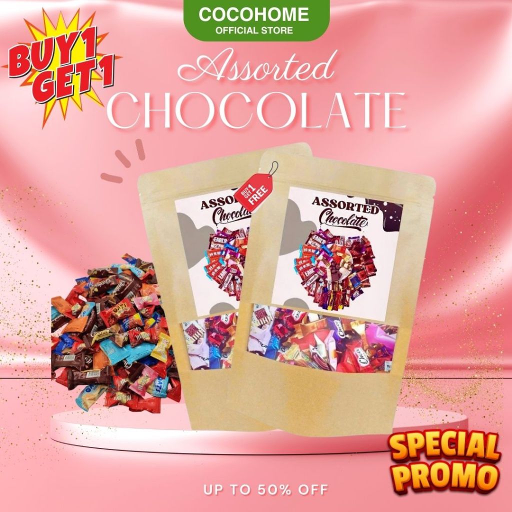 [ BUY 1 GET 1 ] Lucky Choco Mix – Assorted Chocolates Gift Pack 250g ...