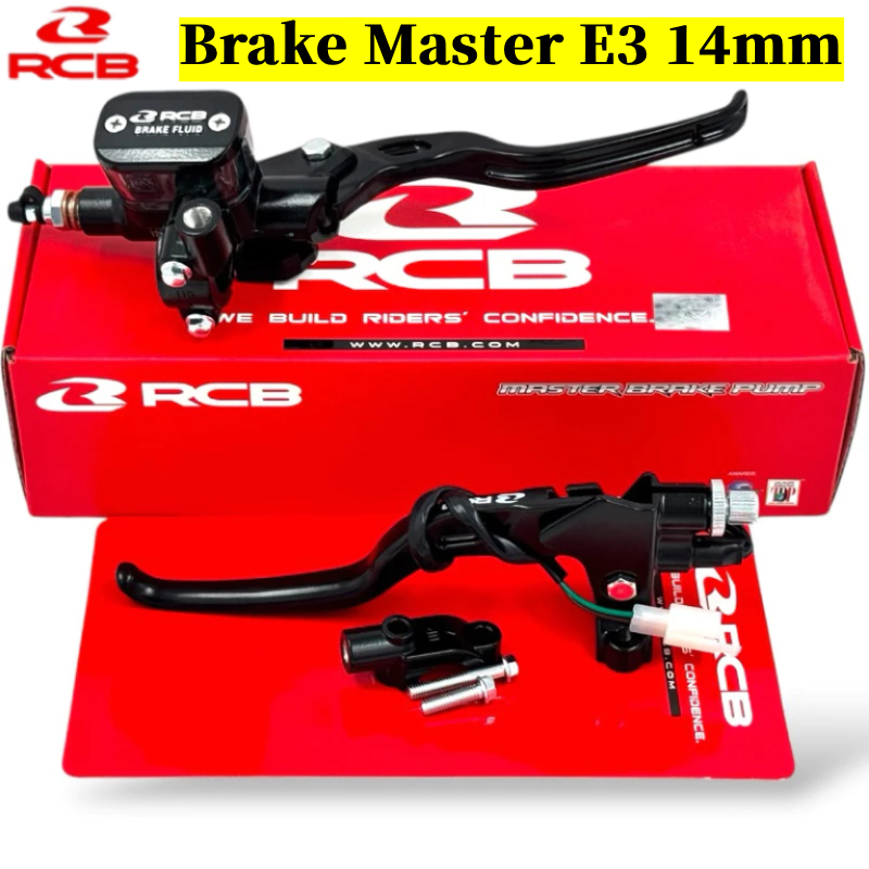 RCB BRAKE UNIVERSAL MASTER E3 14MM HYDRAULIC TYPE | Shopee Philippines