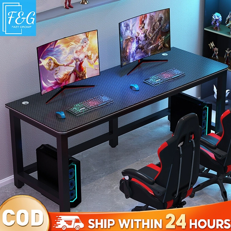F&G Gaming Desk 80/140CM Esports Battle Station Office Table Study ...