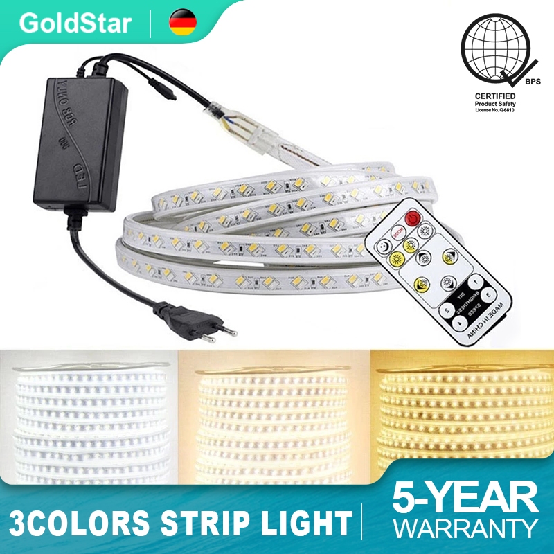 Gold Sta 3Colors LED Strip Light Waterproof Cove Lights For Ceiling ...