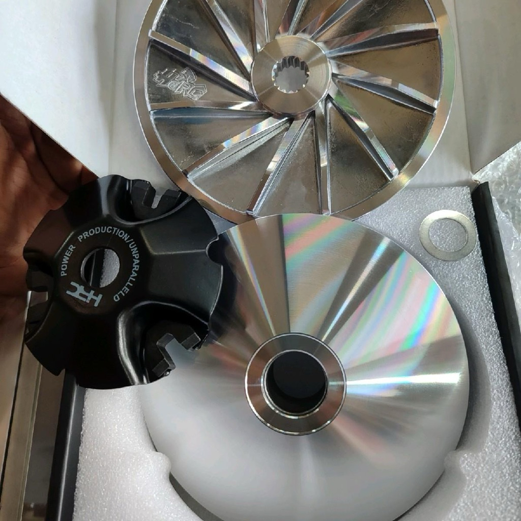 HIRC Pulley Set for M3, NMAX/Aerox, Click125/150, PCX160, Soulty/Mio ...