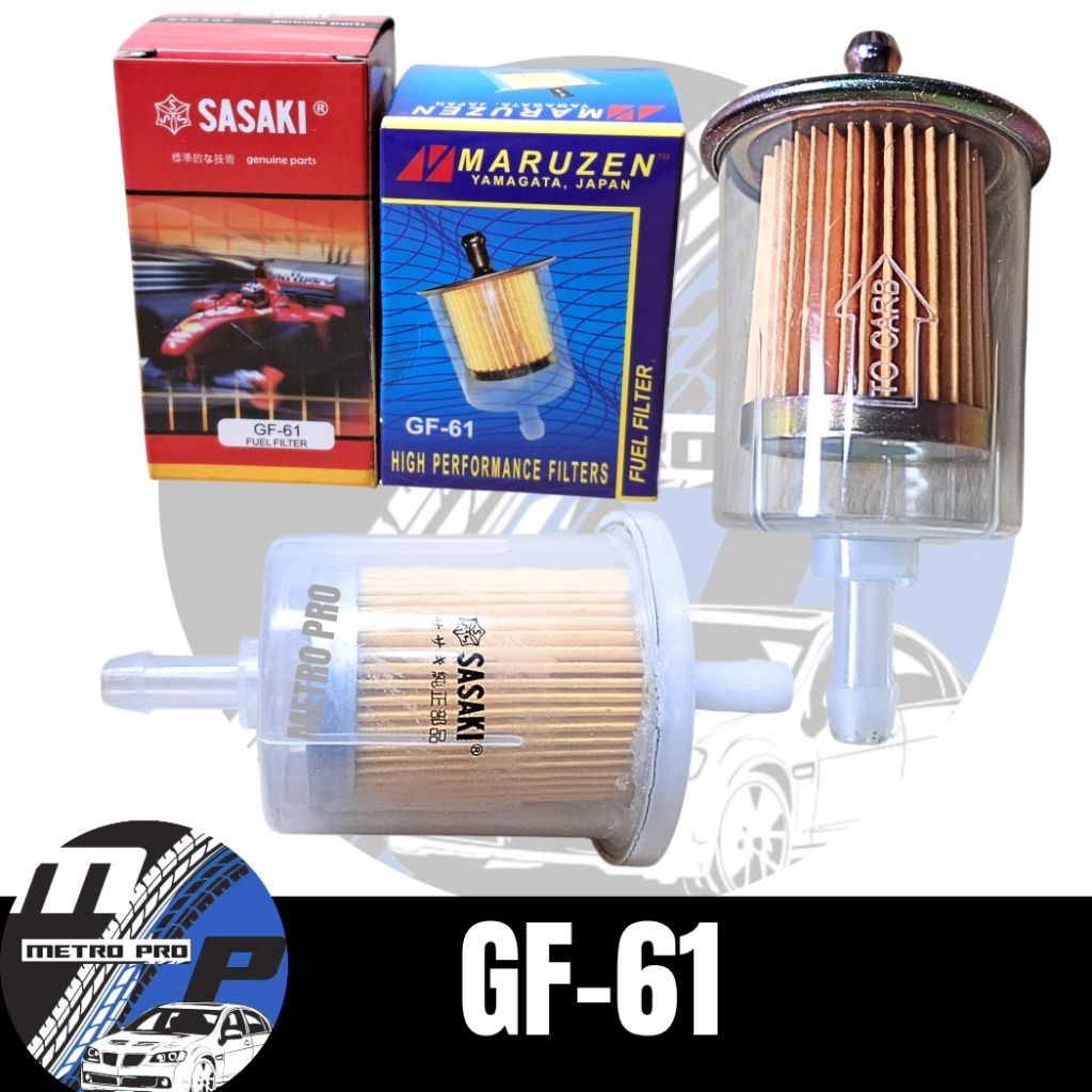 Maruzen Fuel Filter Straight /I type(GF-61) Transparent Sasaki Or ...