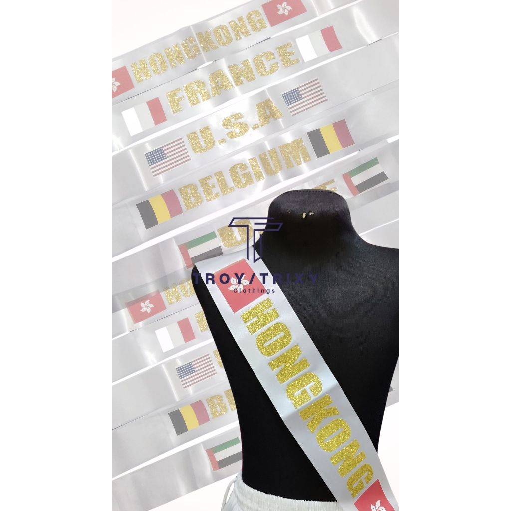 Sash & flag for united nation | Shopee Philippines