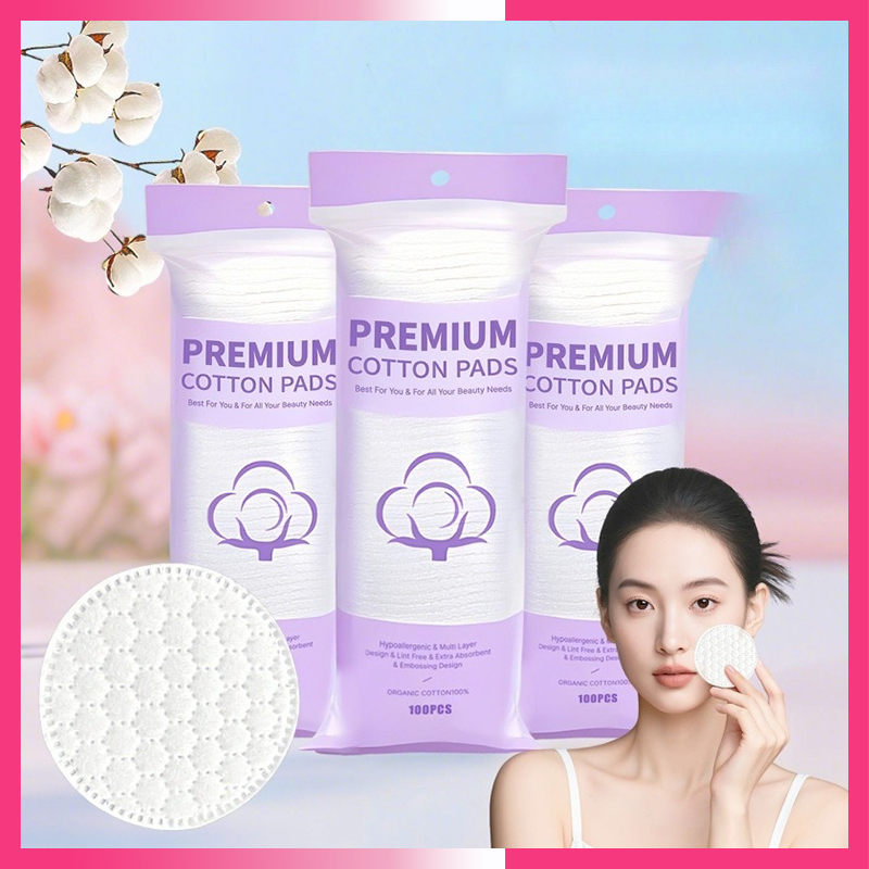 【In stock】300pcs/Pack Makeup Remover Pads Rounds Cleansing Facial ...