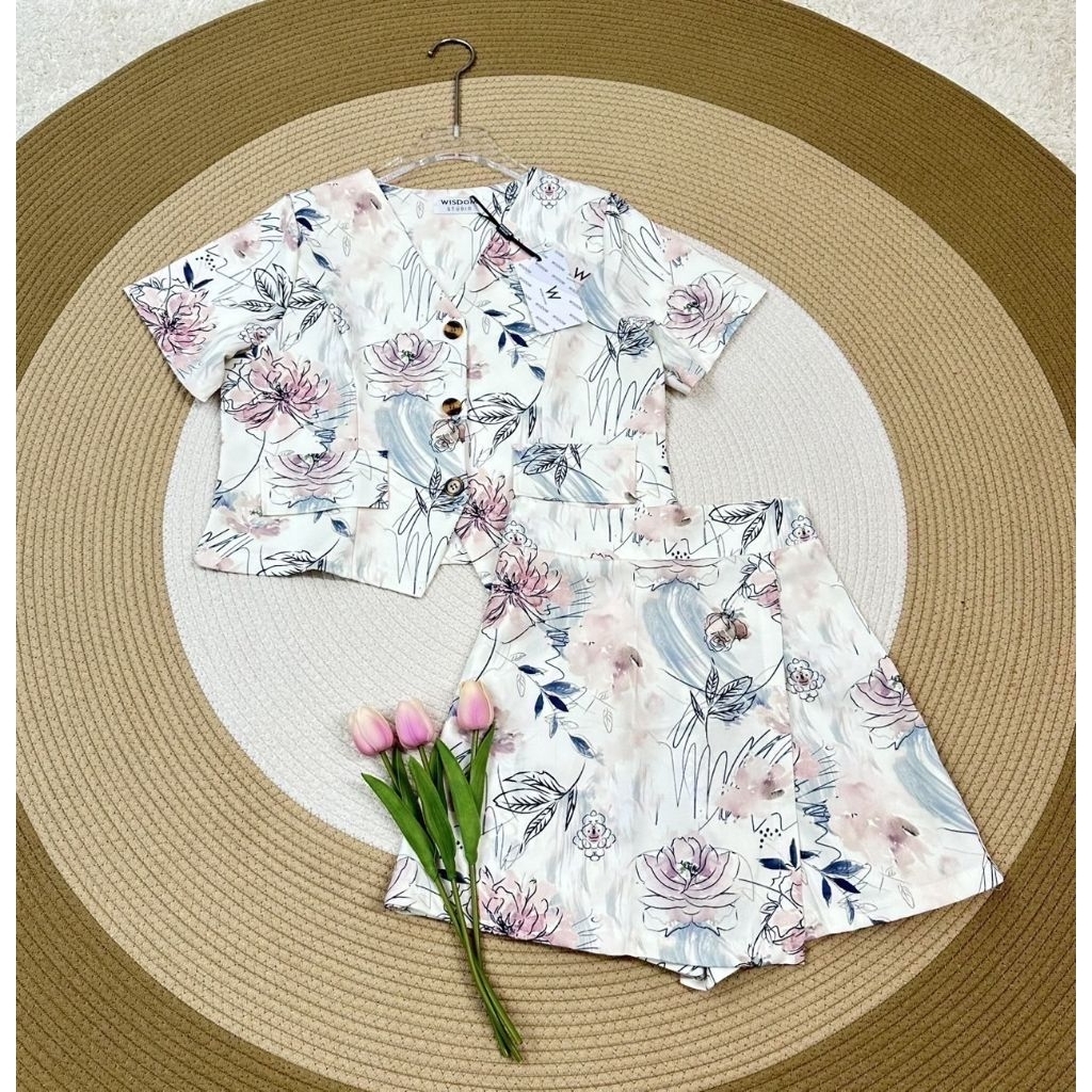 Wisdom Skort Coords set | Shopee Philippines