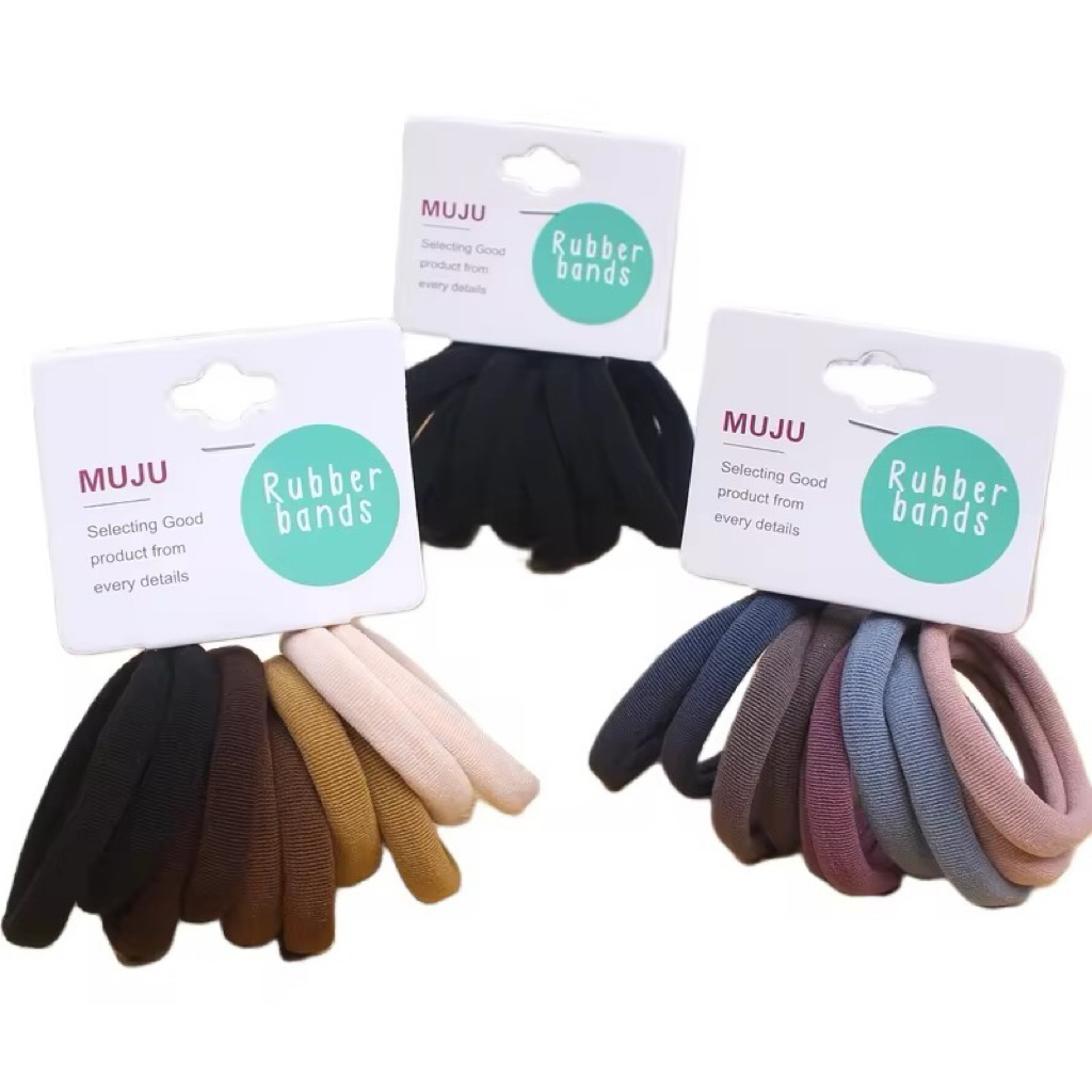 10pcs Rubber bands Set - Ponytail | Hair accessories | Shopee Philippines