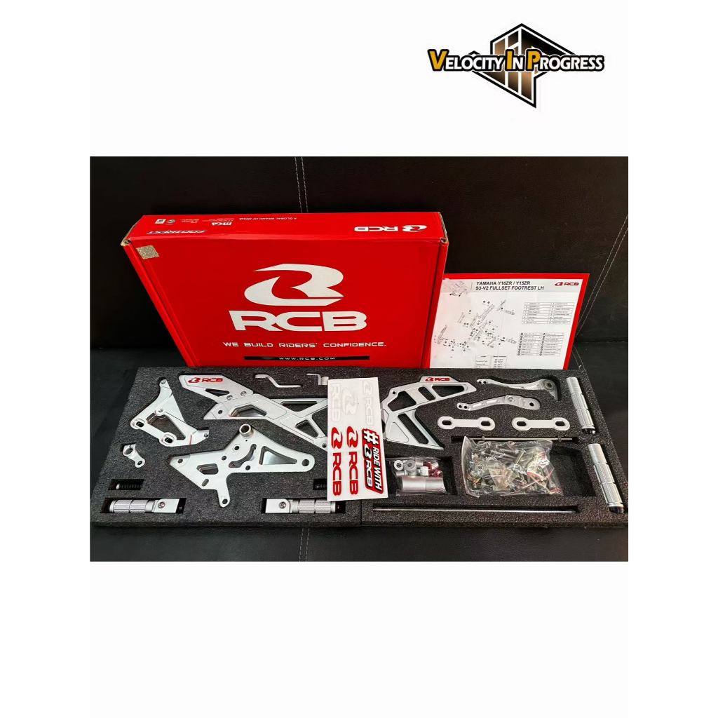 RCB S3-V2 FOOTREST FULL SHIFTER FOR YAMAHA SNIPER 150/ SNIPER 155 ...