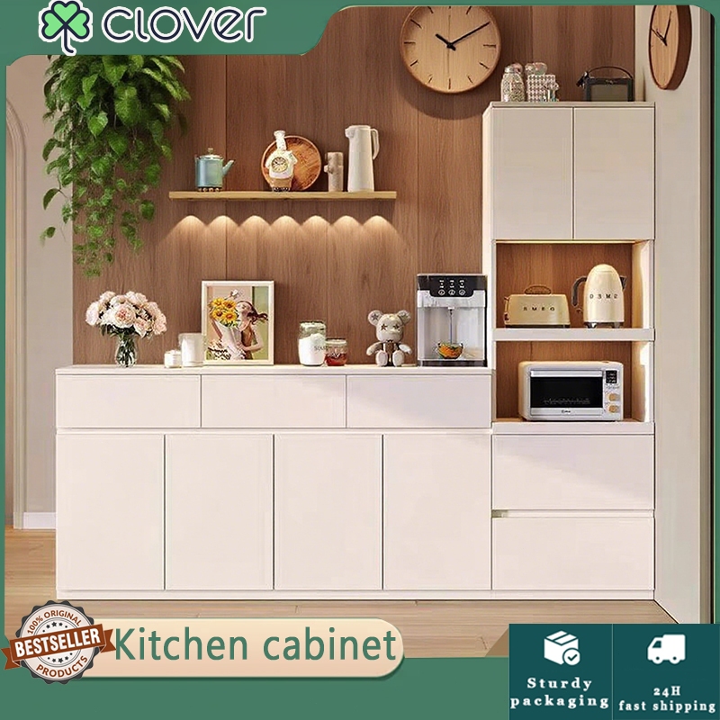 Microwave cabinet Kitchen cabinet Cabinet Simple storage cabinet ...