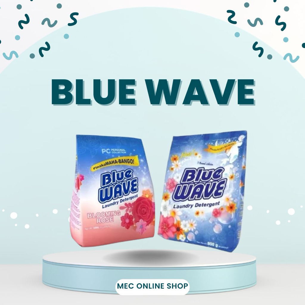 Blue Wave Powder Laundry Detergent 800g | Shopee Philippines