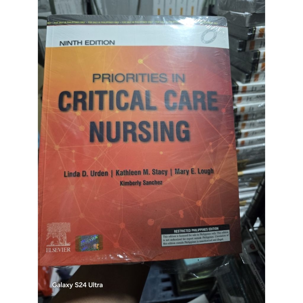 Priorities in Critical Care Nursing By. Linda Urden | Shopee Philippines