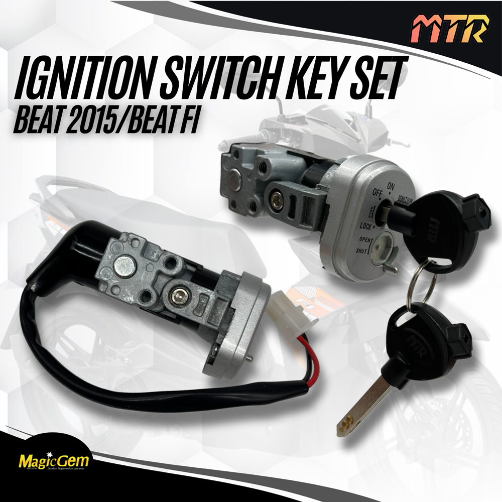 MG MTR Anti-Theft Key Set for HONDA BEAT 2015 / BEAT FI - Anti-Theft ...
