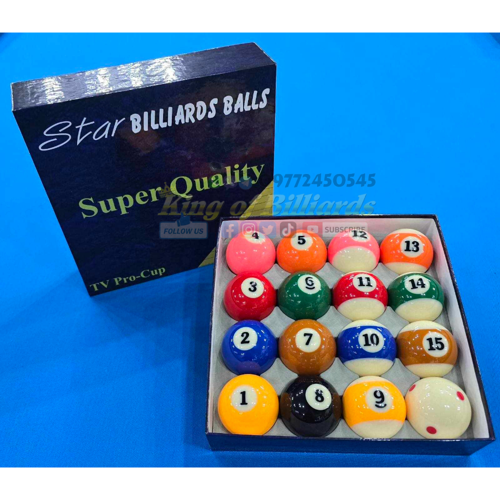 STAR BILLIARDS BALL TV PRO CUP | Shopee Philippines