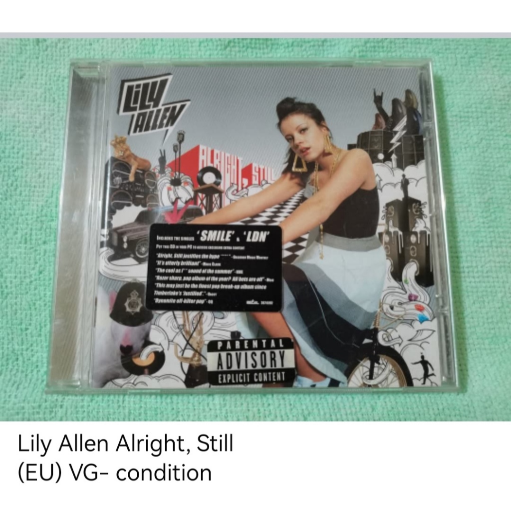 Lily Allen Alright Still CD (unsealed) | Shopee Philippines