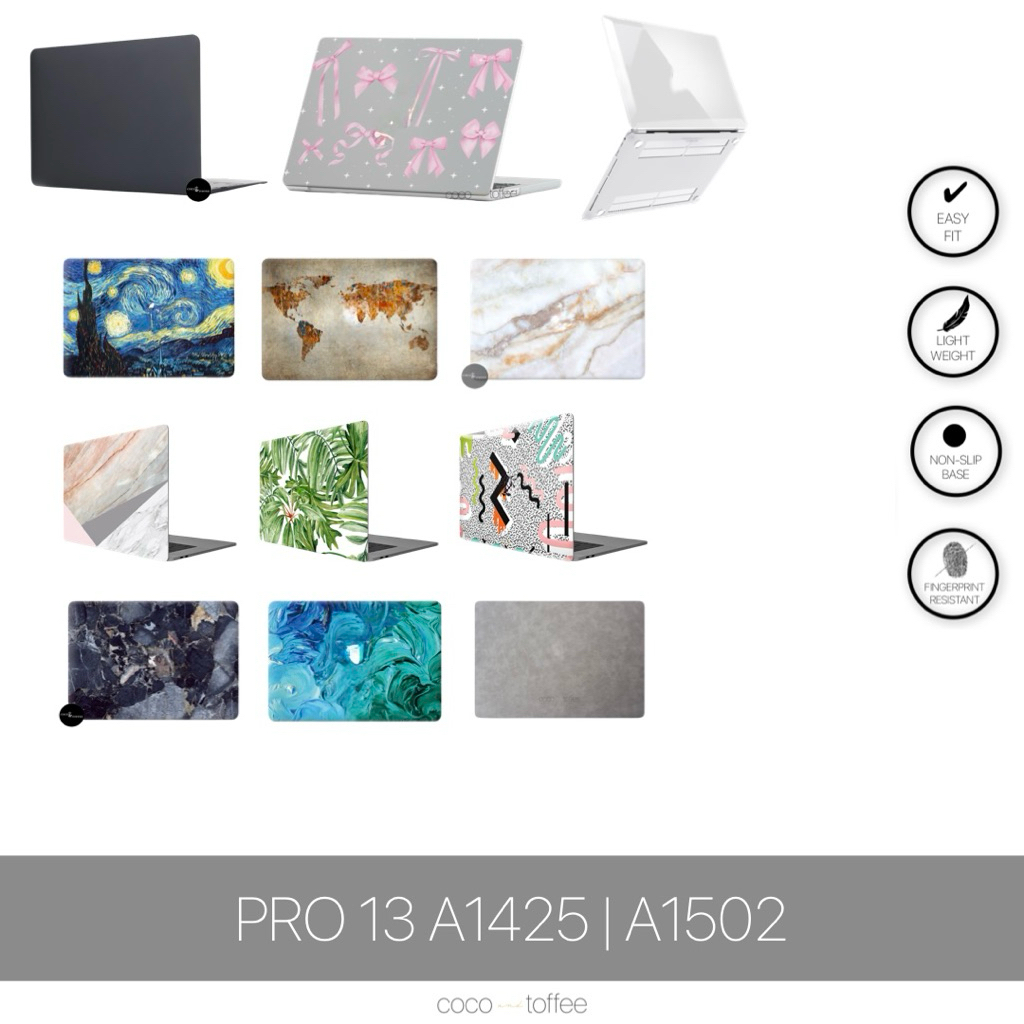 MacBook PRO 13 RETINA A1425 | A1502 Matte Cases & Vinyl Skins | Shopee ...