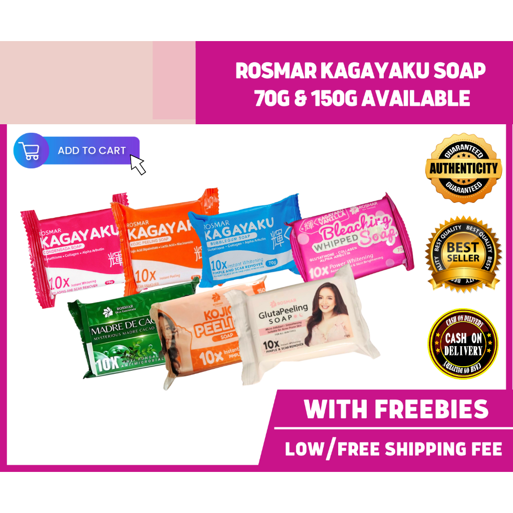 ROSMAR KAGAYAKU MADREN DE CACAO SOAP, CREAM, TONER, & SUNSCREEN MIST ...
