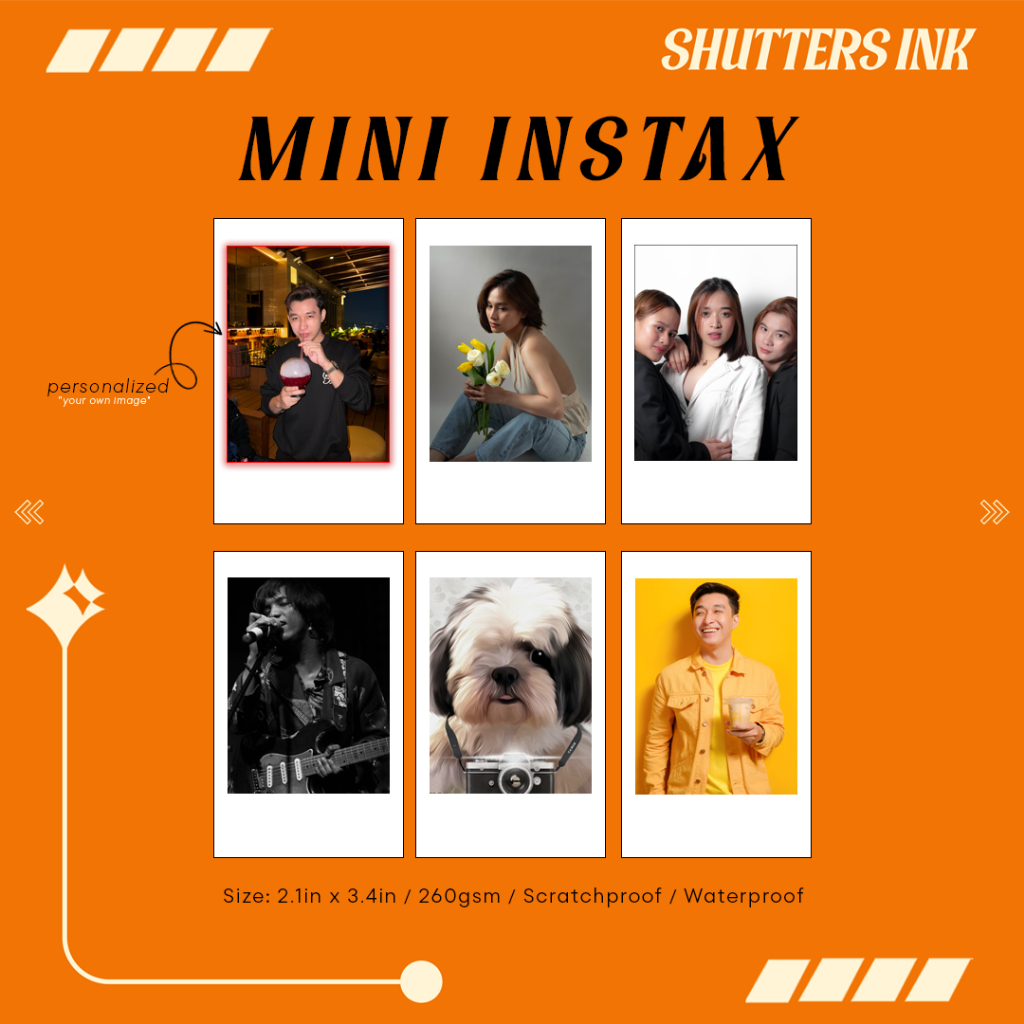 MINI INSTAX INSPIRED PRINTS POLAROID 10PCS, 20PCS, 30PCS | Shopee ...