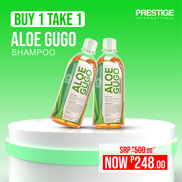 PRESTIGE ALOE GUGO SHAMPOO 500ml Haircare | Shopee Philippines