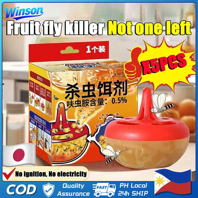 Japan Fruit Fly Bait Sticks and Fly Killers Kitchen Small Flying Bugs ...