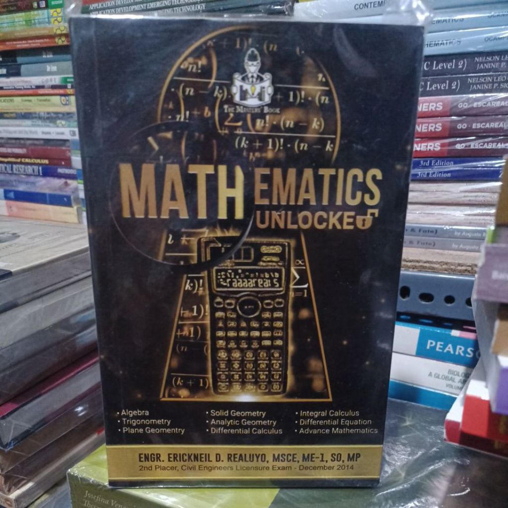 MATHEMATICS UNLOCKE (REALUYO) | Shopee Philippines