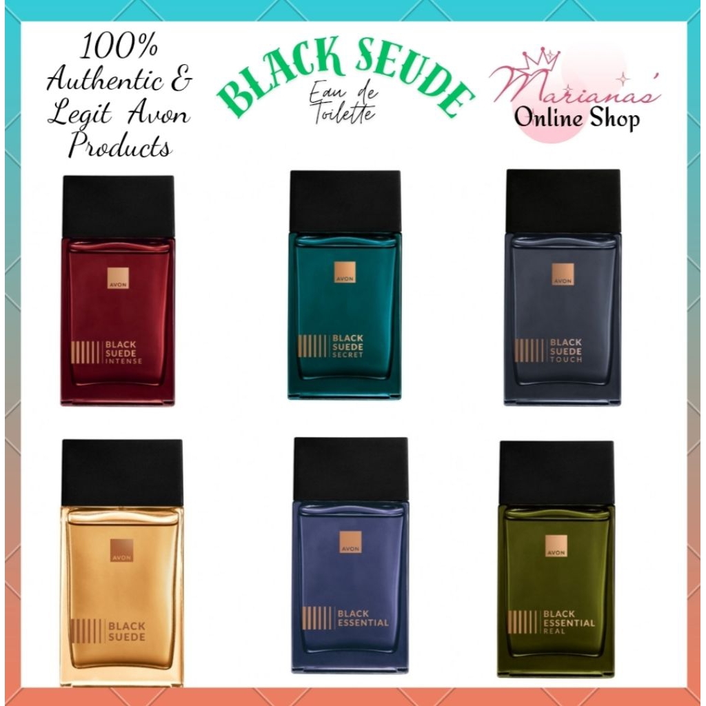 AVON NEW PACKAGING BLACK SUEDE EAU DE COLOGNE 100ML | Shopee Philippines