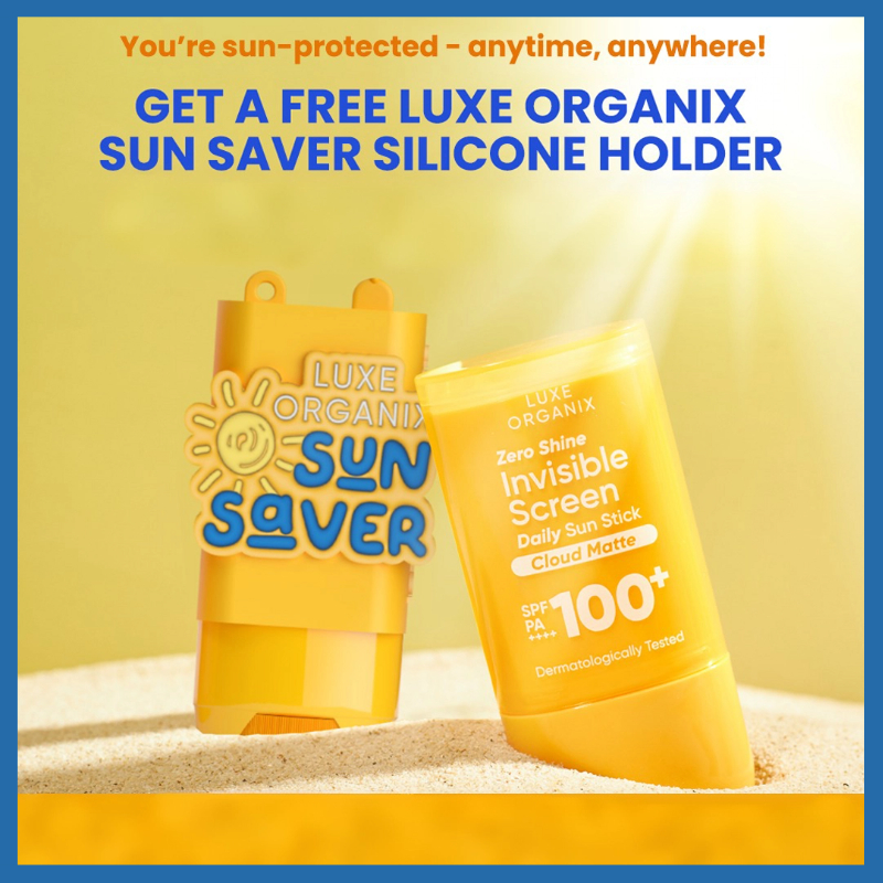 LUXE ORGANIX Zero Shine Invisible Screen Daily Sun Stick Sunscreen ...