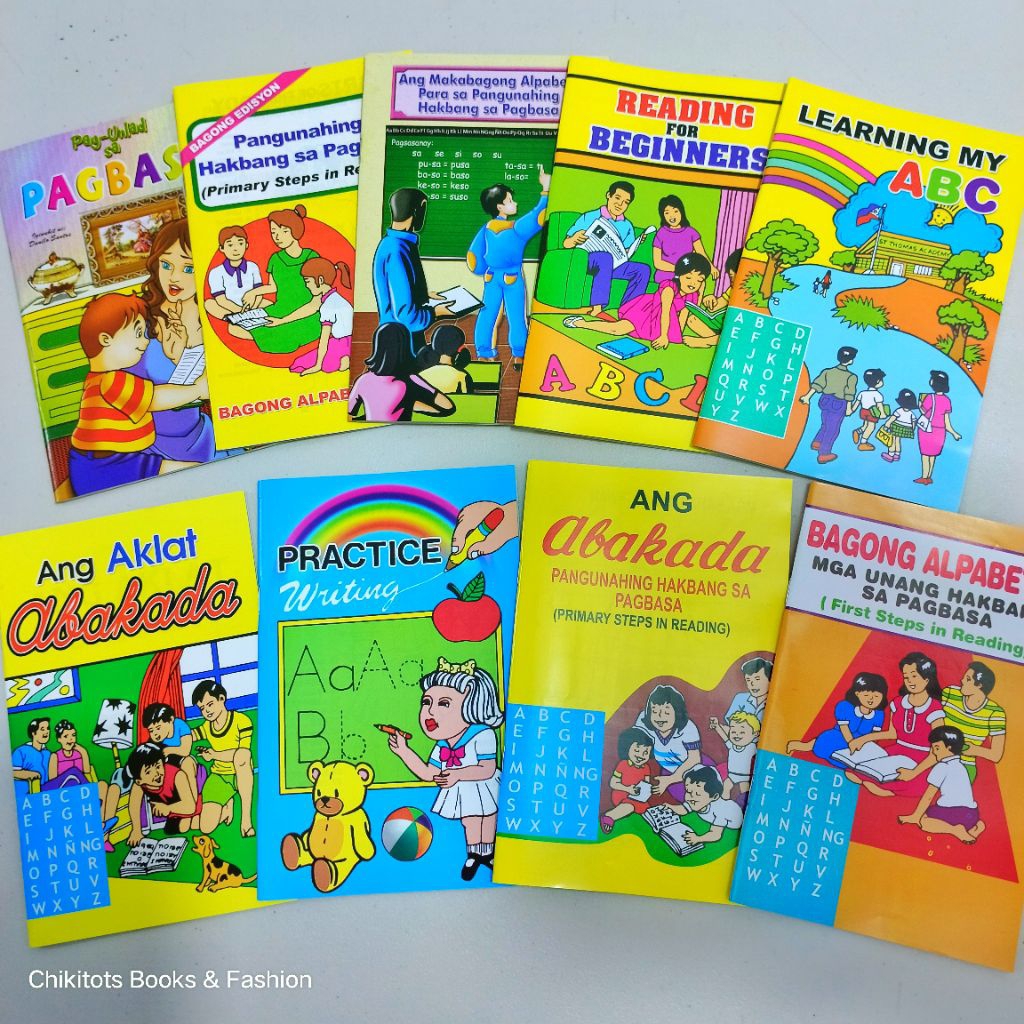 (5,7,9 PCS) Ang Abakada, Practice Writing, Bagong Alpabeto assorted ...