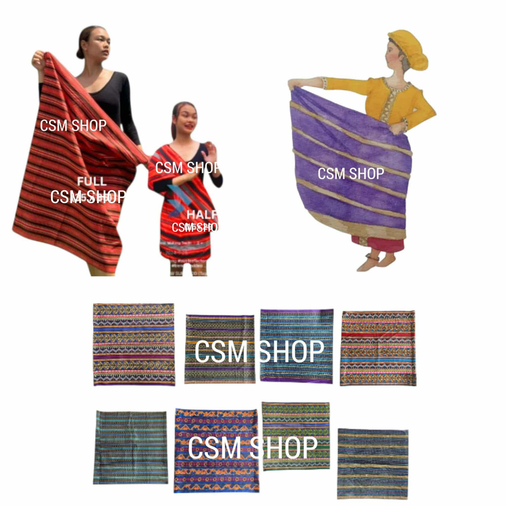 [Kids Costume] Traditional Filipino-Bangsamoro WrapAround Skirt ...