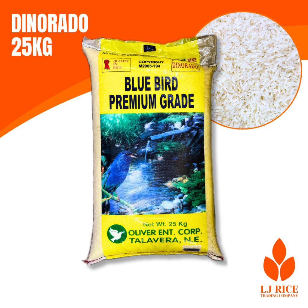 Blue Bird Premium Dinorado Rice Bigas 25kg | Shopee Philippines