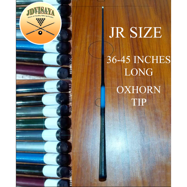 JR SIZE OX HORN TIP Cue Stick for Pinoy Pool - Carbon Graphite / Tako ...