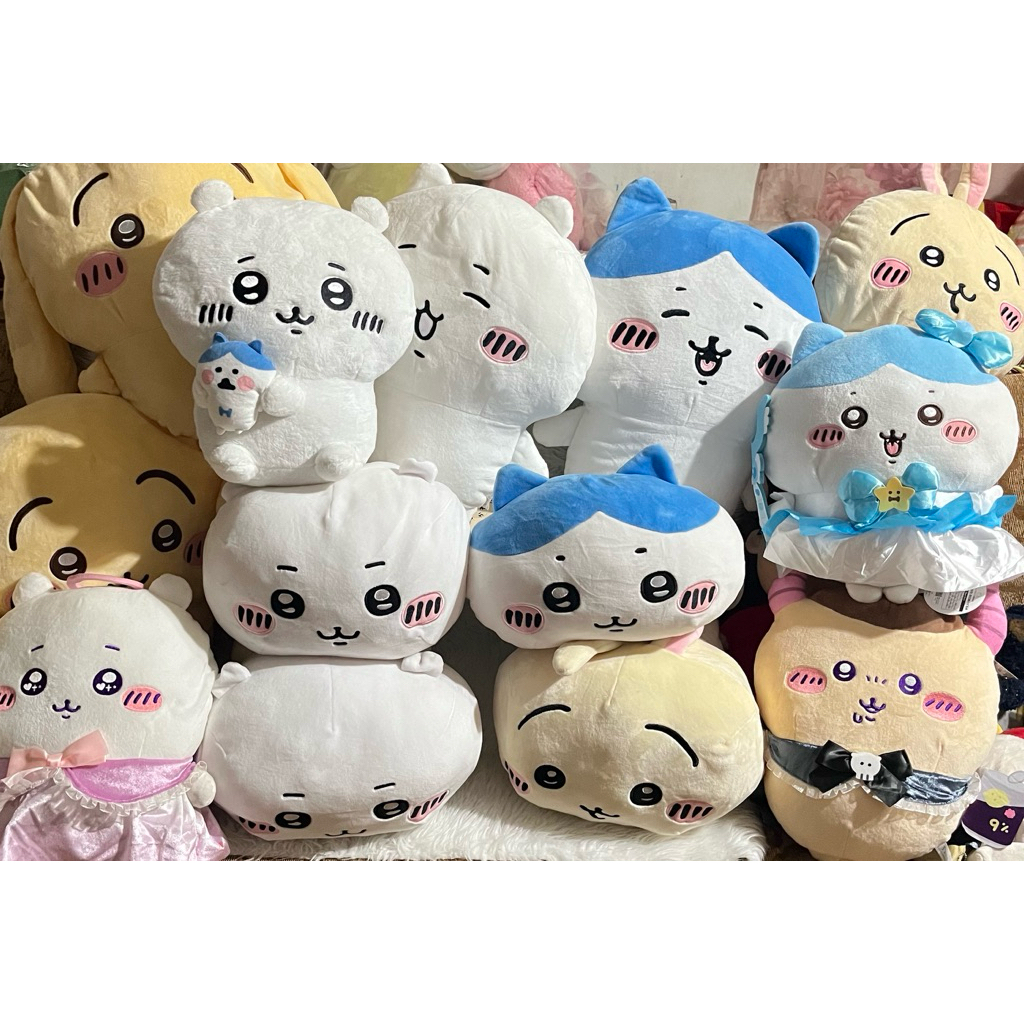 Authentic Chiikawa Nagano Usagi Hachiware Parasite Mushroom Plush Japan ...