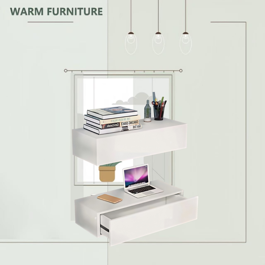 Wall-mounted drawer storage cabinet Multi-function wall rack Hanging ...