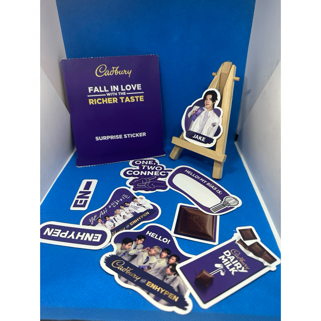 [OFFICIAL] ENHYPEN X CADBURY STICKER SET | Shopee Philippines