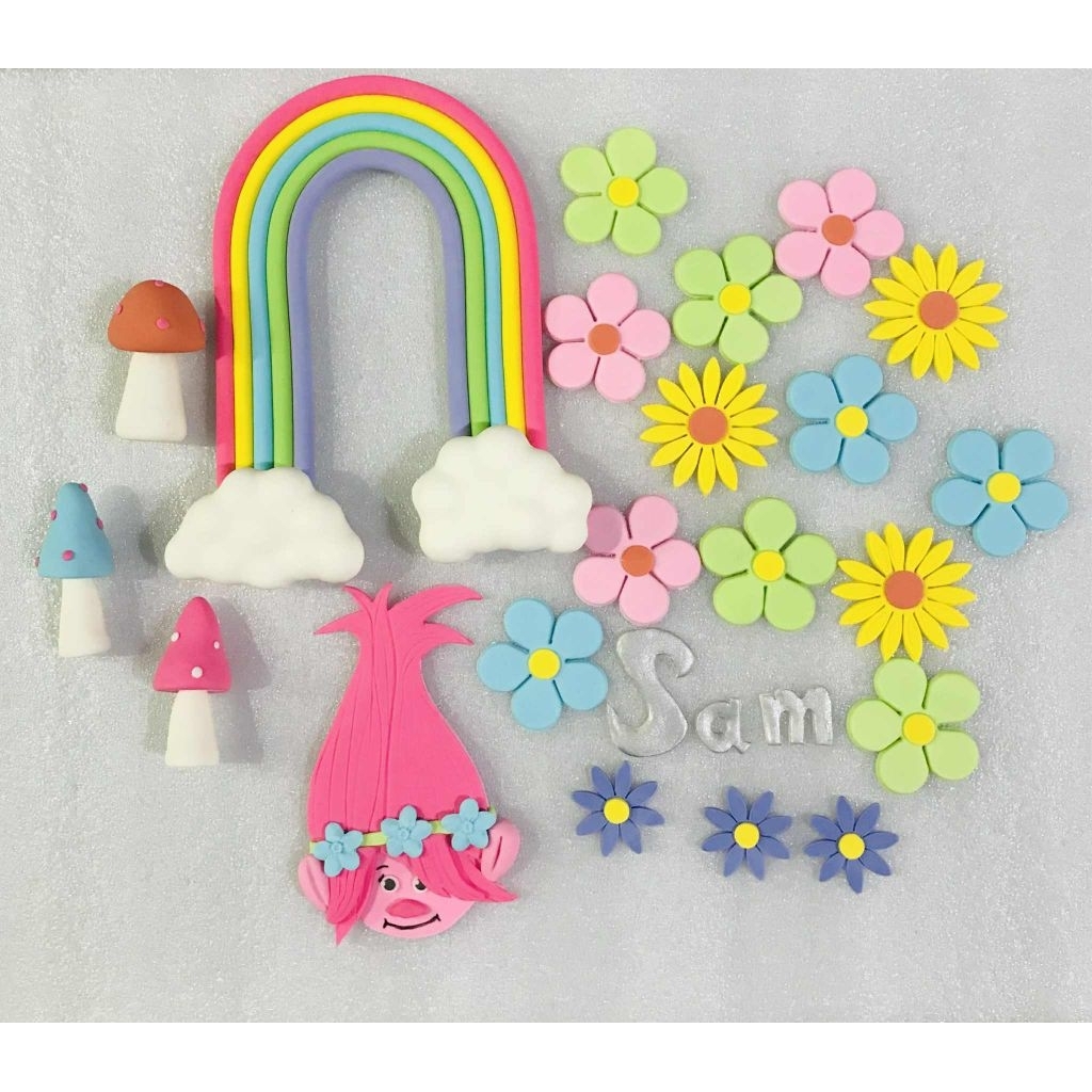 trolls poppy cake topper | Shopee Philippines