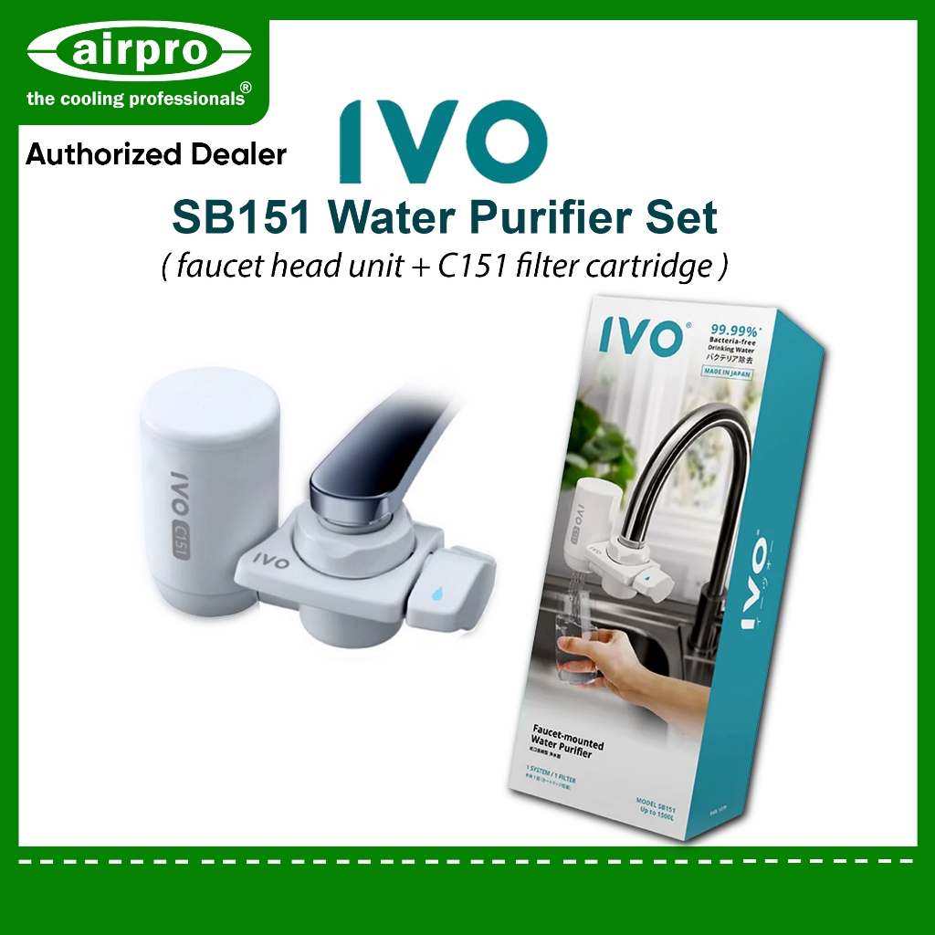 IVO SB151 Faucet-mounted Water Purifier | Shopee Philippines