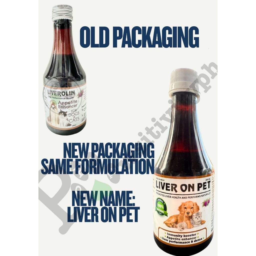 Liver on Pet Liver Supplement for Pets (formerly Liverolin Pet Syrup ...