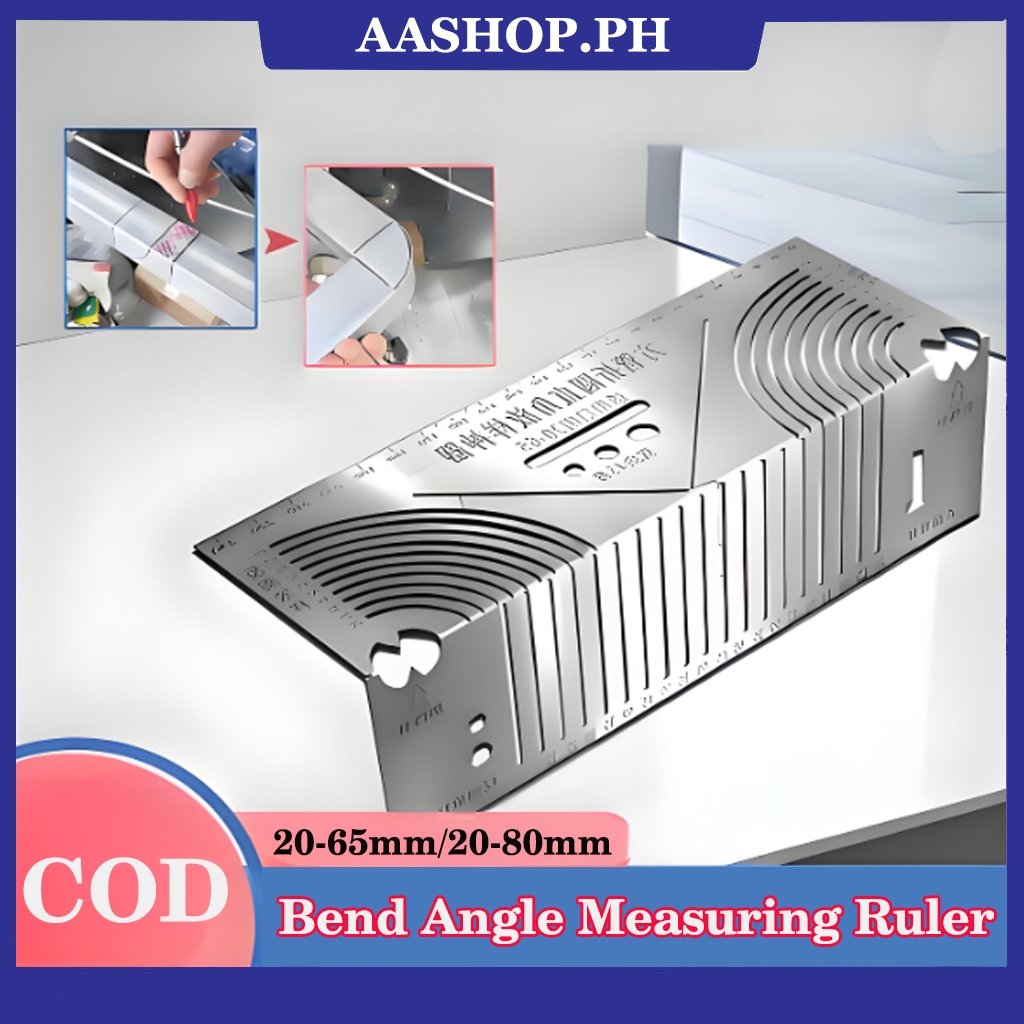 Precision Flex Angle Arc Marking ruler Square Pipe Bend Angle Measuring ...