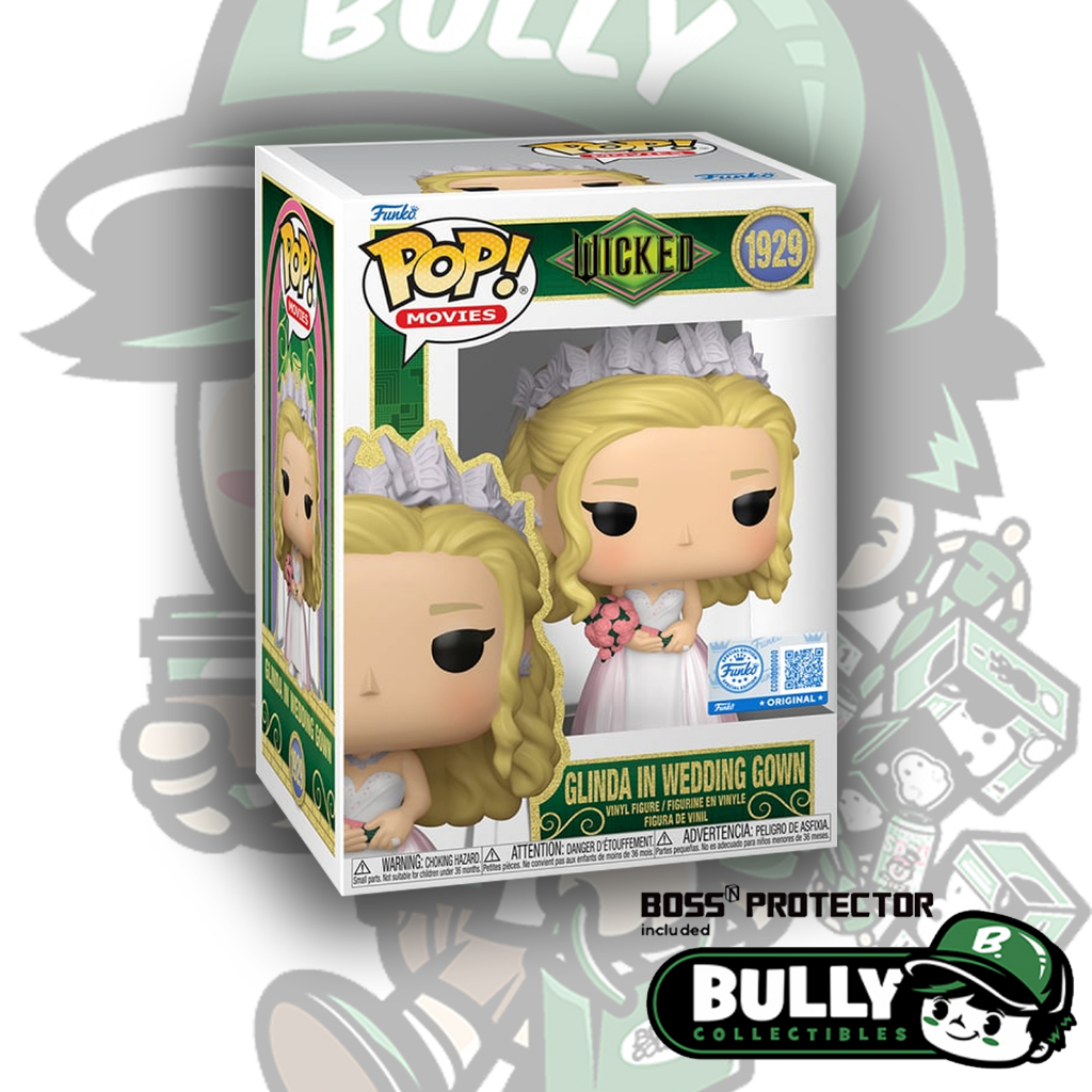 Funko POP! Movies: Wicked - Glinda in Wedding Gown (FSE) 1929 With Boss ...