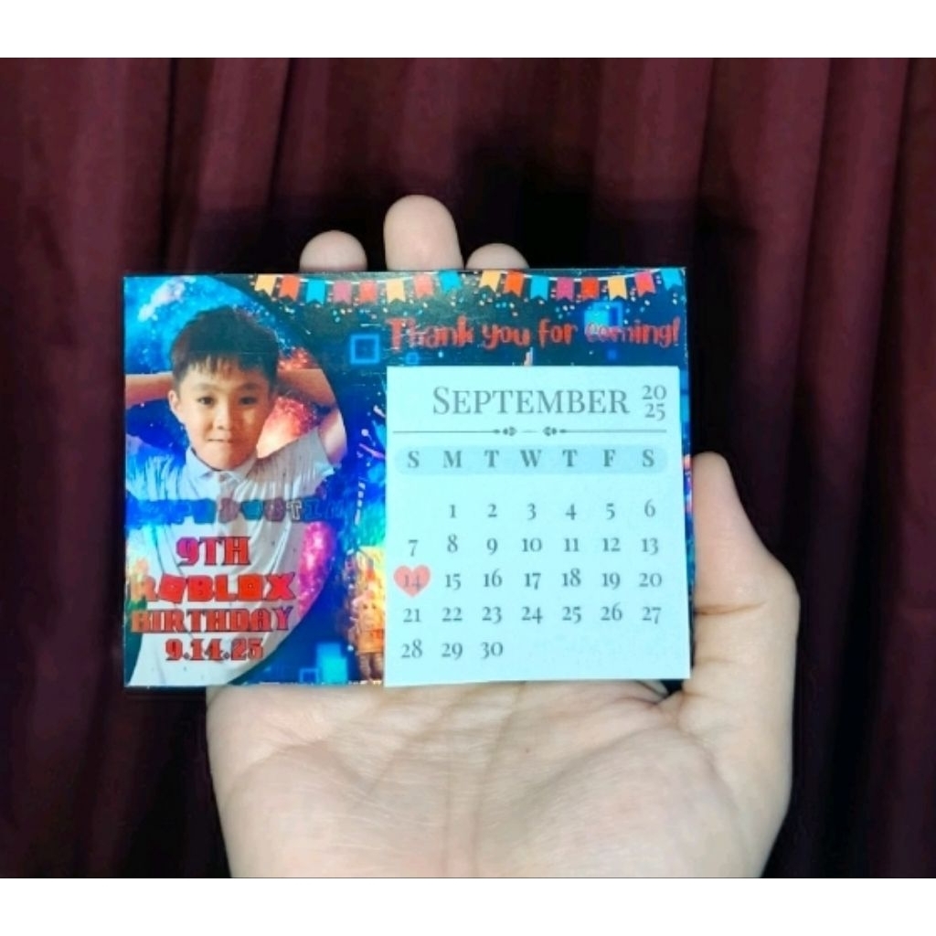 Made With Purpose Mini Calendar Ref Magnet 2026 - Free Layout | Shopee ...
