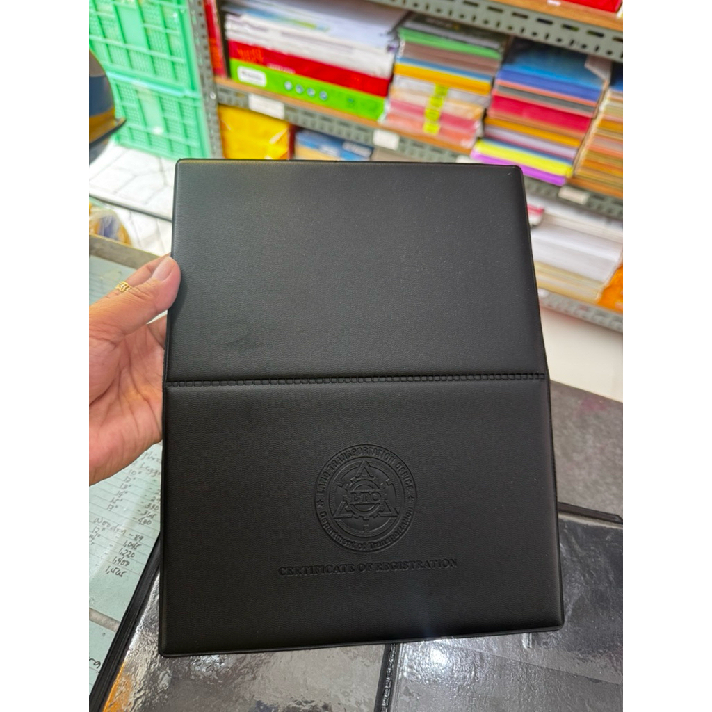 OR/CR Holder with embose LTO Logo | Shopee Philippines