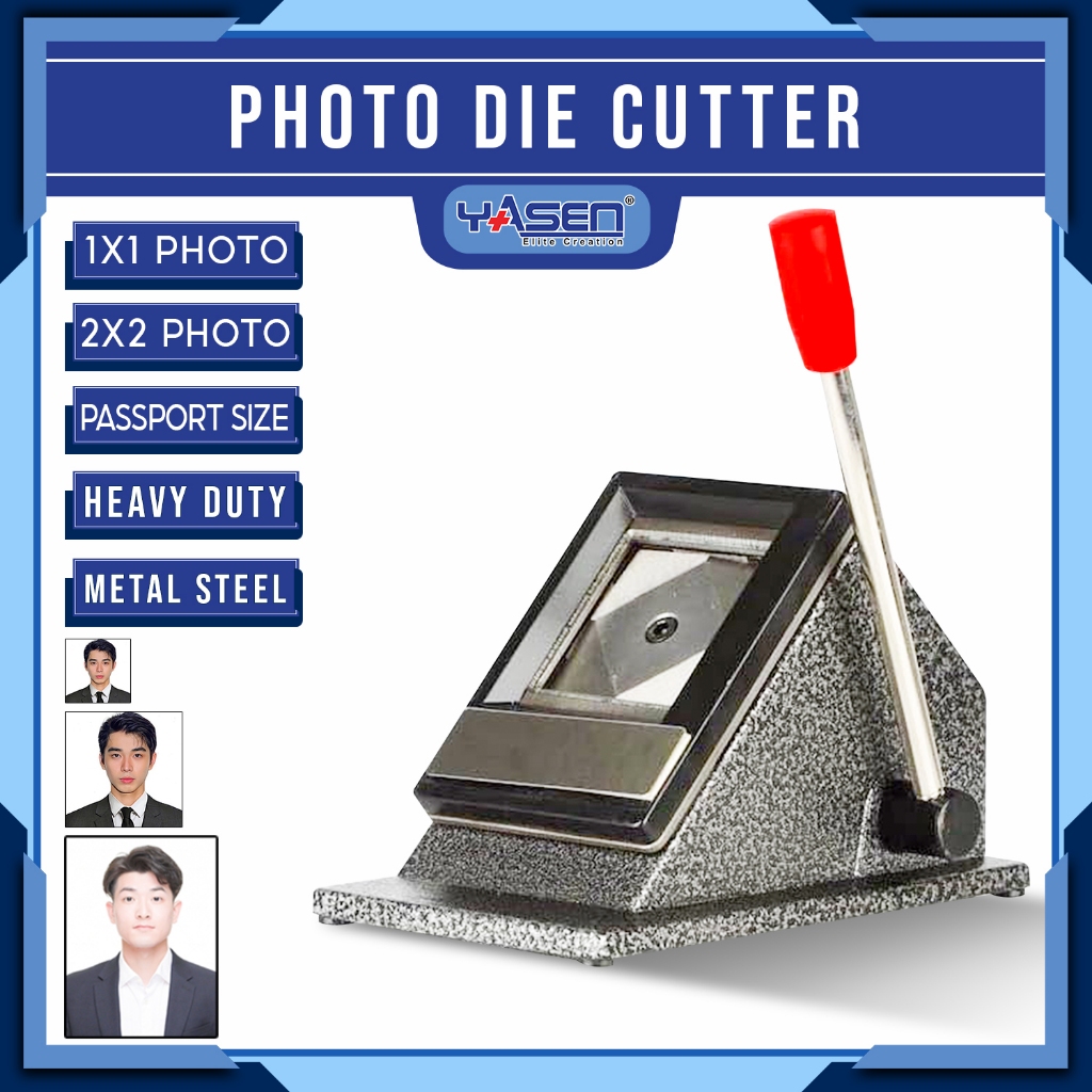 Officom Die Photo Cutter | ID Cutter (1x1 / 2x2 / Passport Size ...