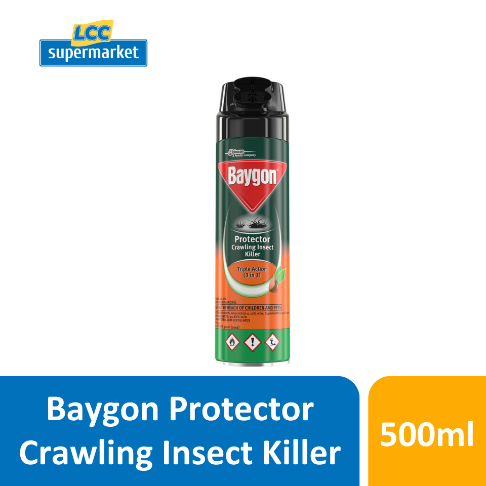 Baygon Protector Crawling Insect Killer 500ml | Shopee Philippines