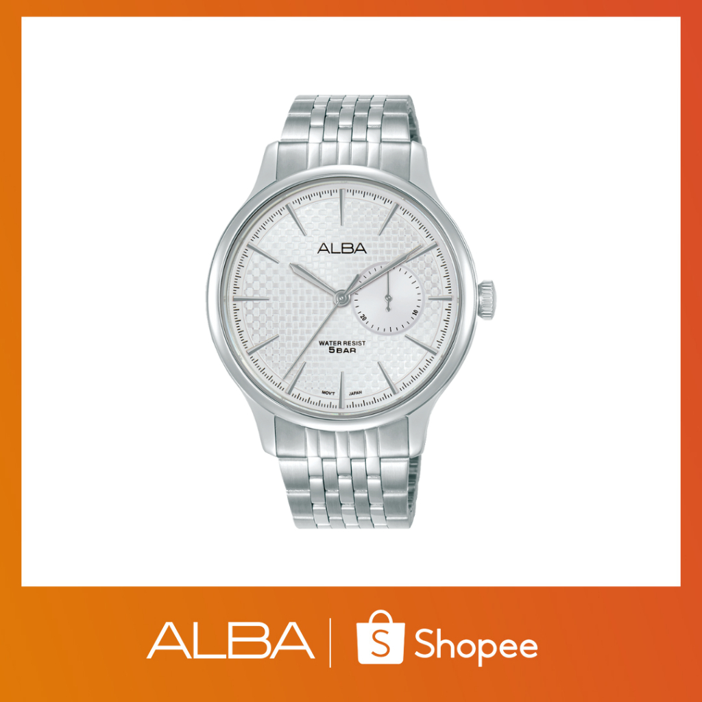 Alba Philippines A5B011X1 Prestige Silver Dial Men's Quartz Watch 41mm ...