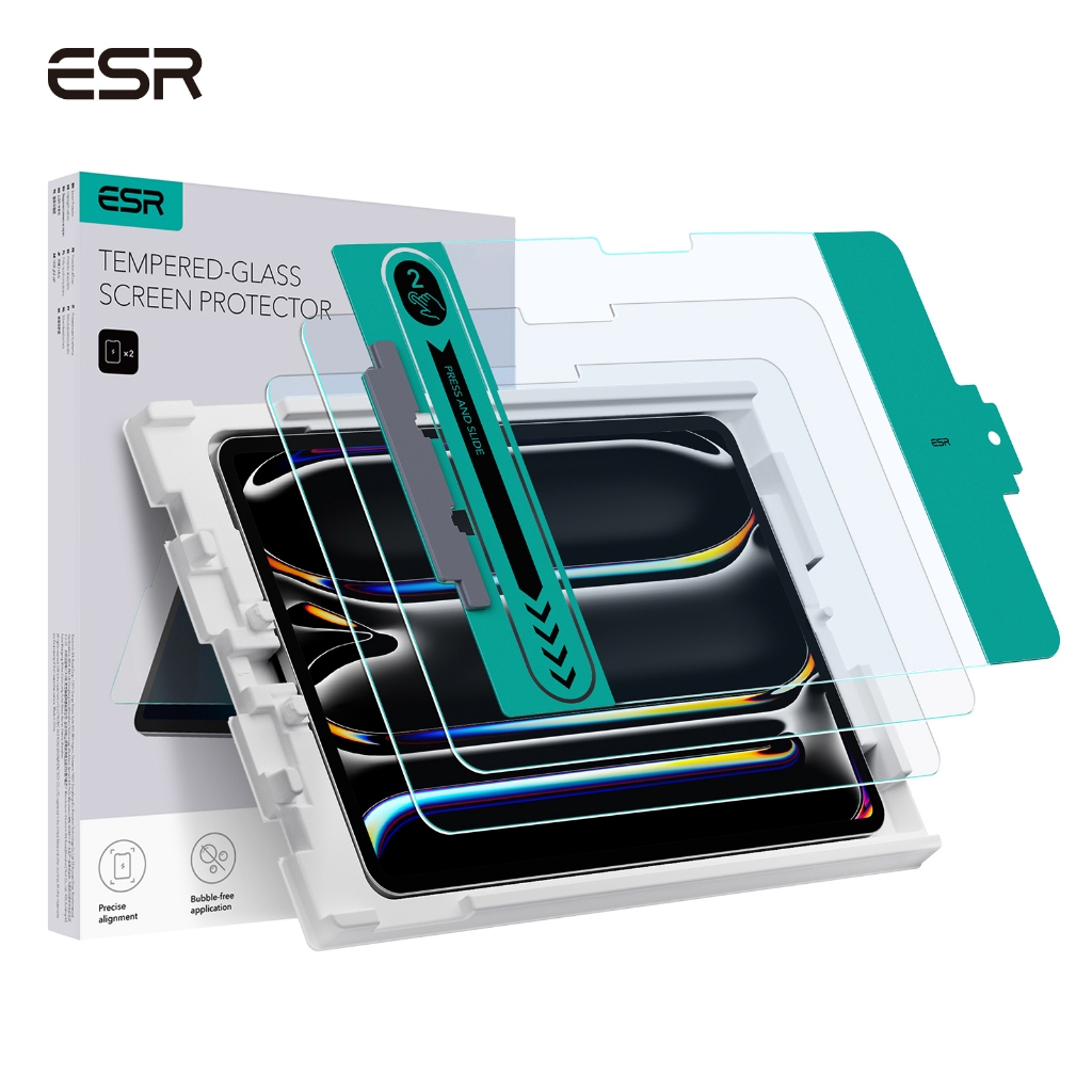 ESR Tempered-Glass Screen Protector, Compatible with iPad | Shopee ...