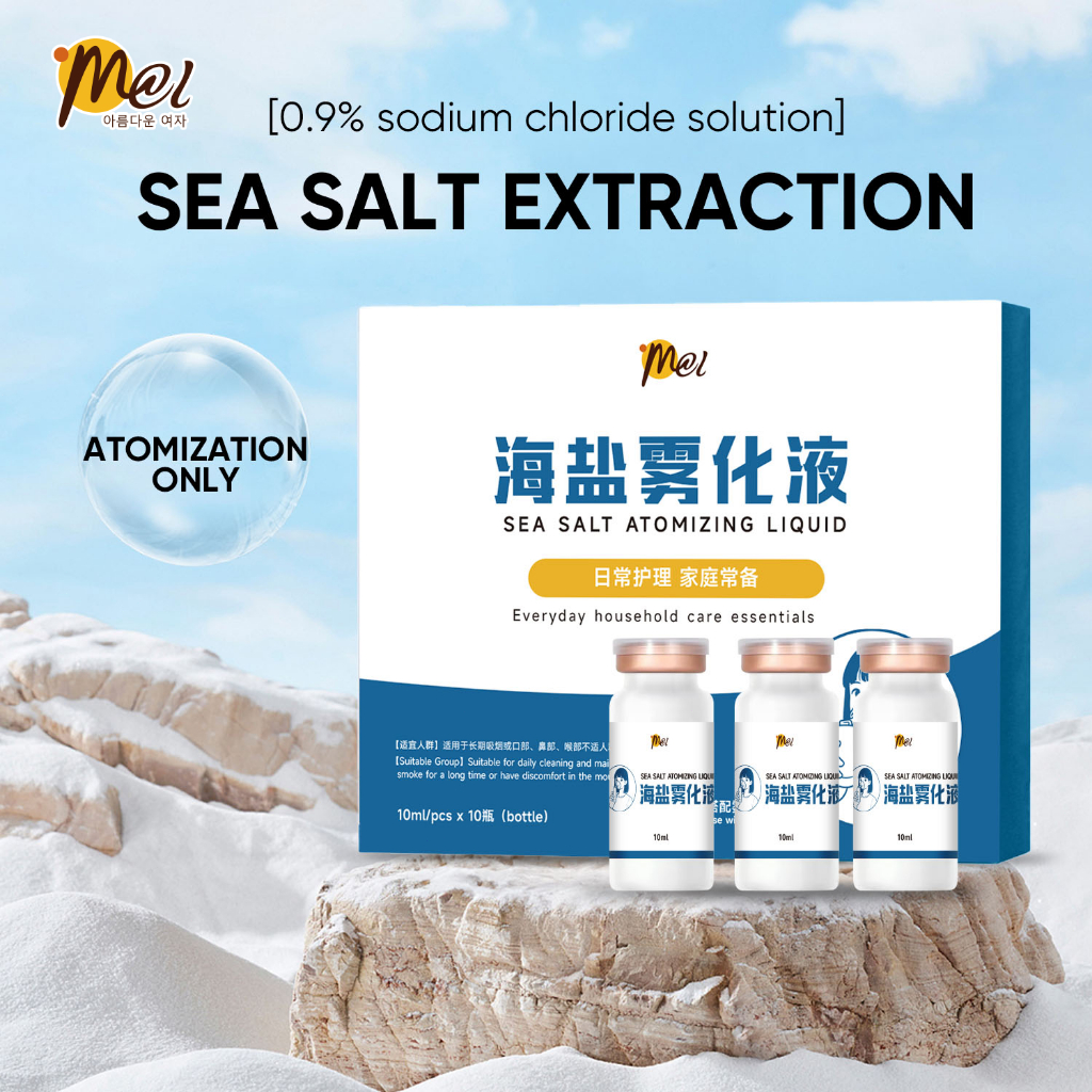 MCI Sea Salt Nebulizer Solution–Suitable for Portable Nebulizer and ...