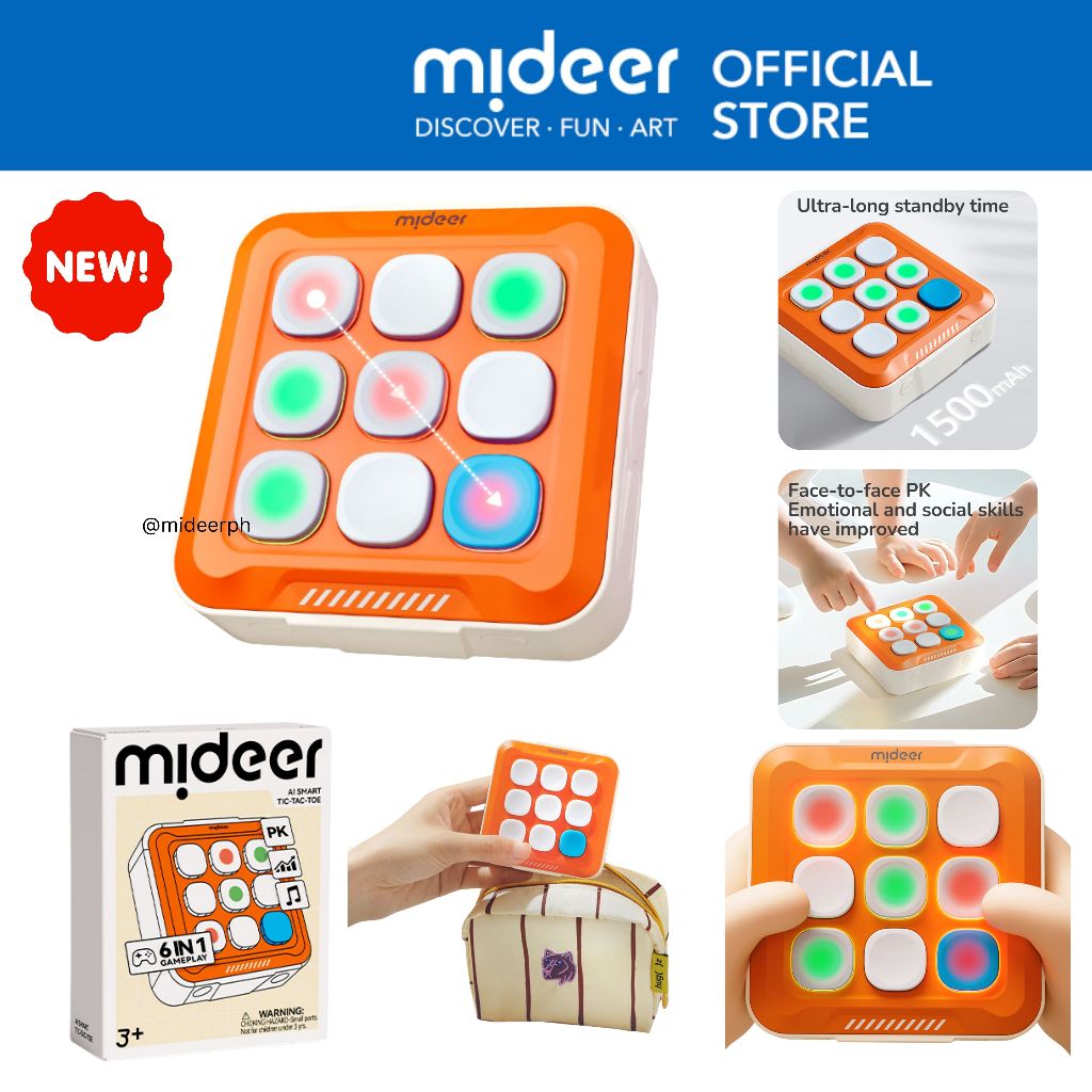 Mideer AI Smart Tic-Tac-Toe (Chinese Ver.) by Mideer | Shopee Philippines