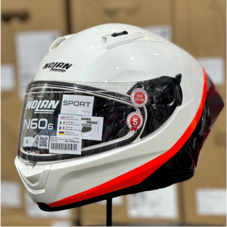Nolan N60‑6 Full Face Dual Visor Helmet for Motorcycle – Premium Safety ...